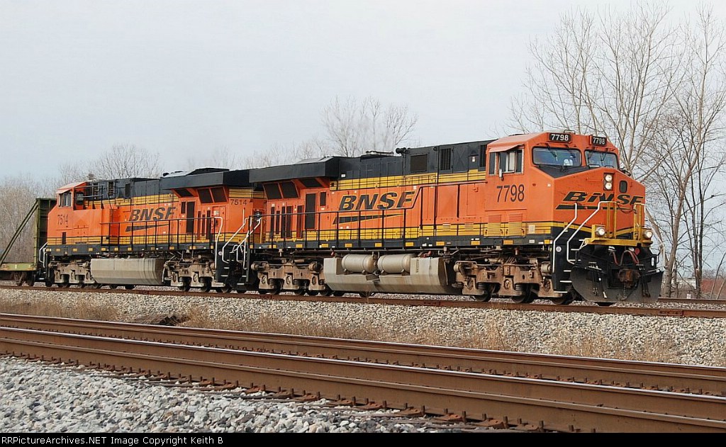 BNSF 7514 and 7798